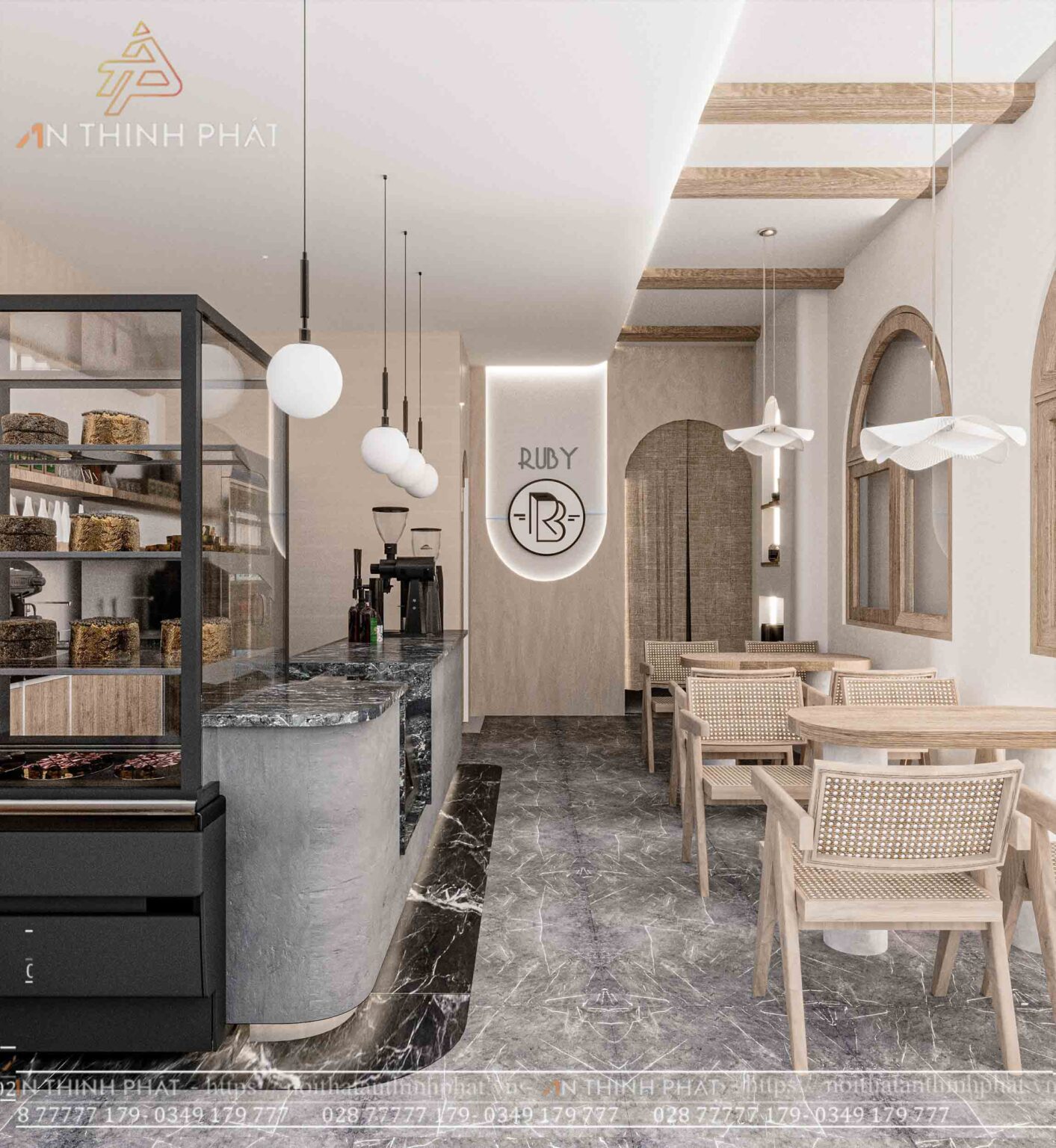 RUBY Bakery & Milk Tea - Long An (Diện tích 150 m2)
